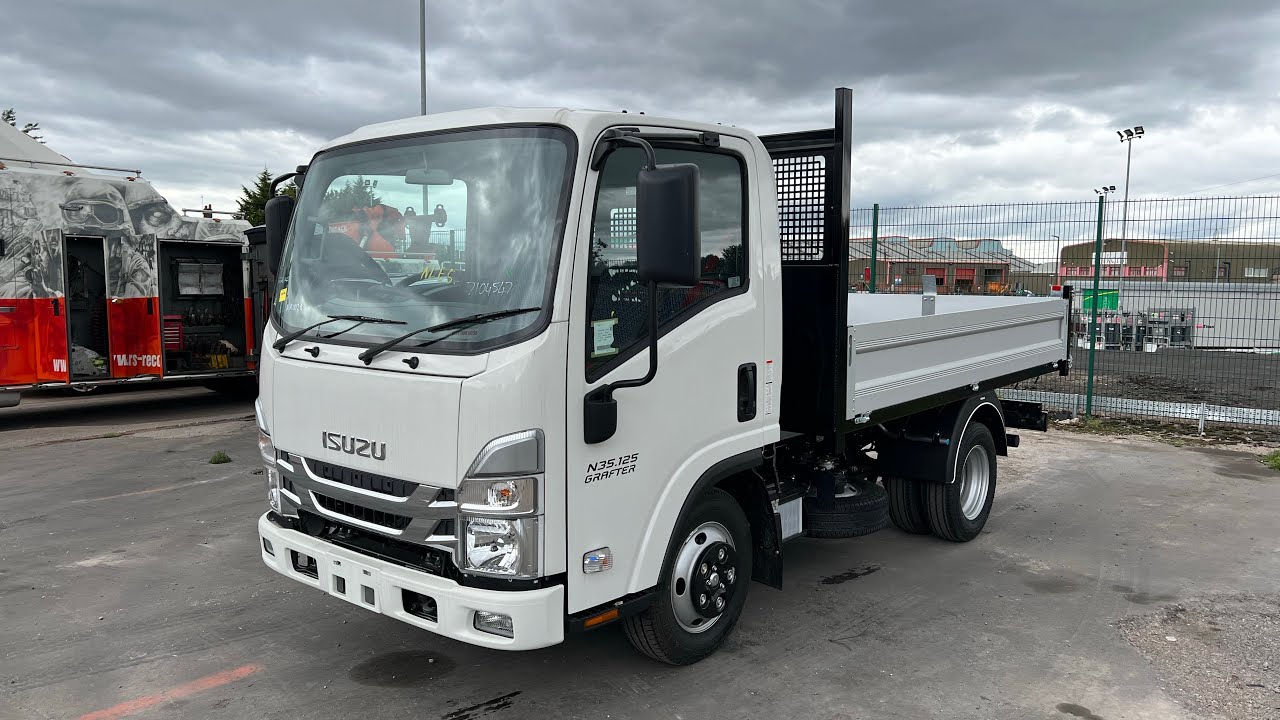 New 2023 Isuzu Grafter N35.125 Tipper with Tow Bar - Steel Floor BRIT ...