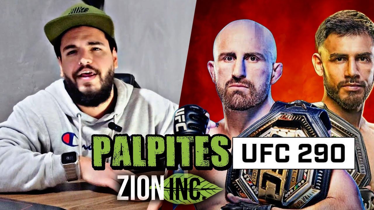 UFC 290 - Card INSAN0 + Palpites para cada luta #ZIONTIPS - YouTube