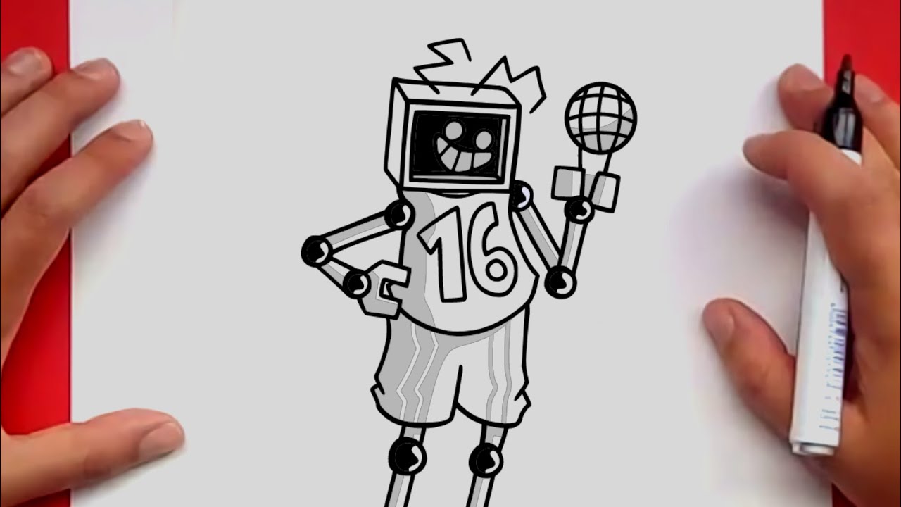 How to Draw Hex from Friday Night Funkin' - YouTube