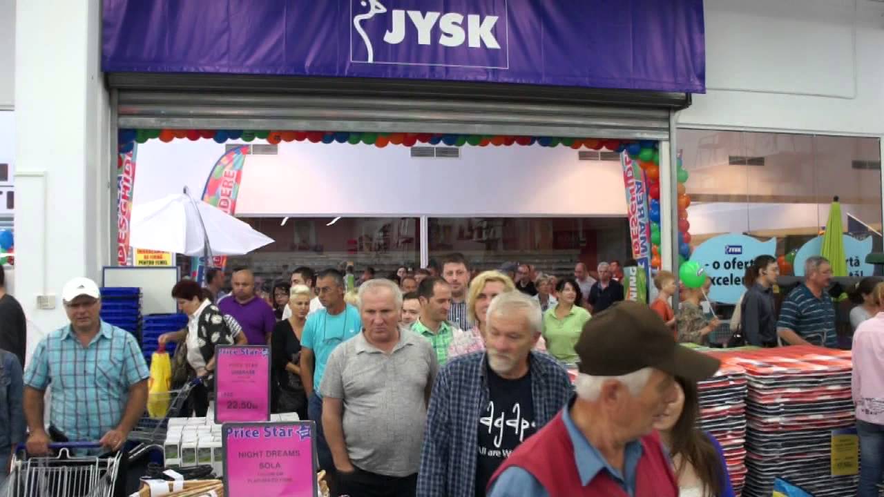 Jysk Cluj Shop Reopening - YouTube