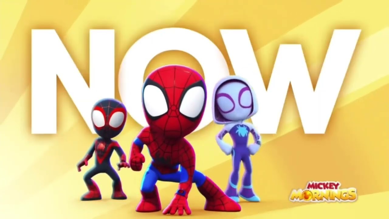 Disney junior now bumper marvel new spidey and his amazing friends ...