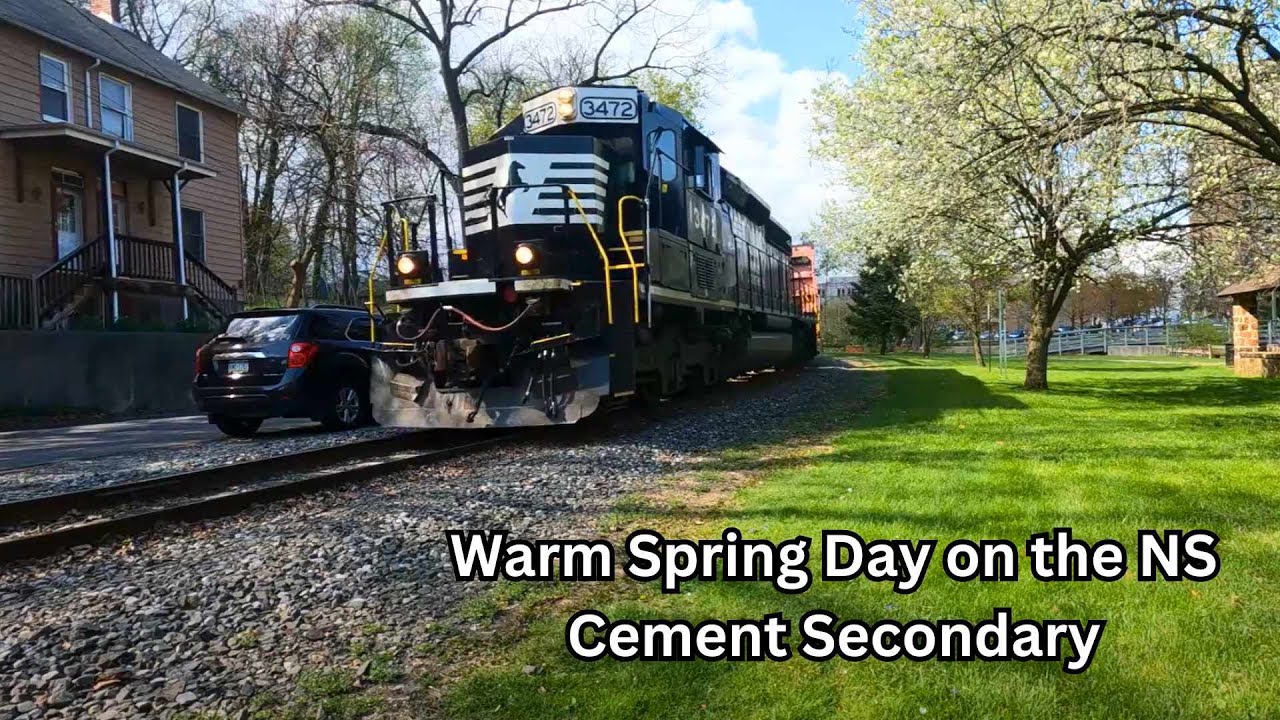 Warm Spring Day on the NS Cement Secondary - YouTube