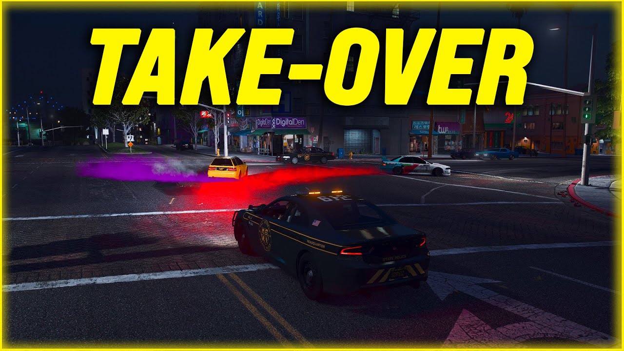 GTA ROLEPLAY #700👮Take Over: Racer übernehmen San Andreas LuckyV.de ...