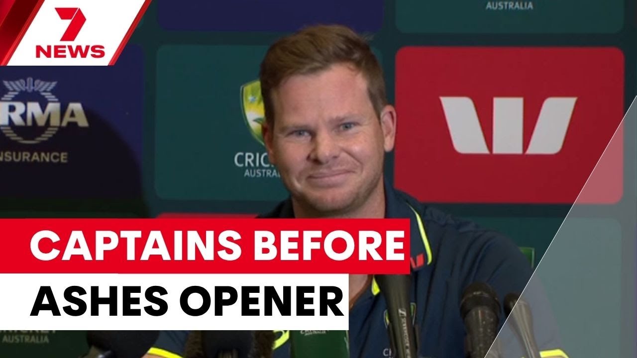 Press conference: Captains Steve Smith and Ben Stokes speak before ...