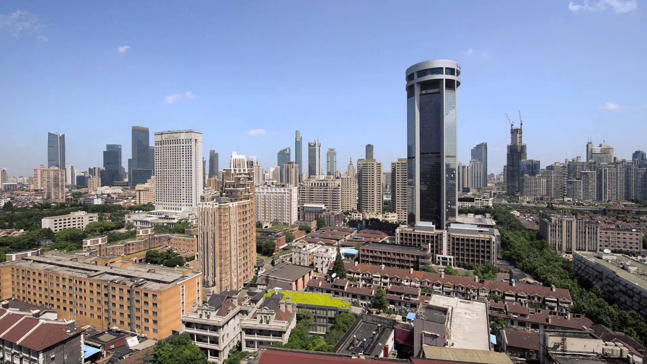 Shanghai skyline 2014 (Jing An, Luwan and Huangpu districts) - YouTube