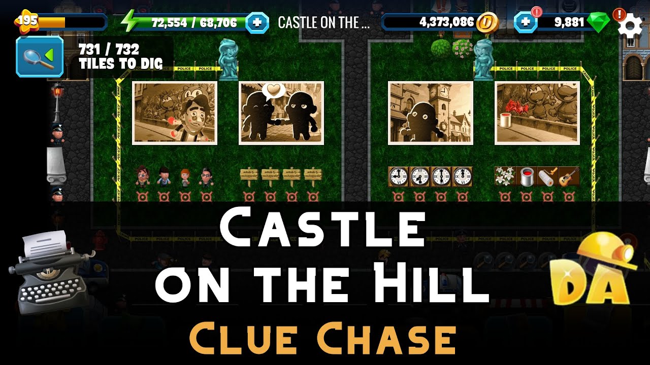 Castle on the Hill | Clue Chase #3 | Diggy's Adventure - YouTube