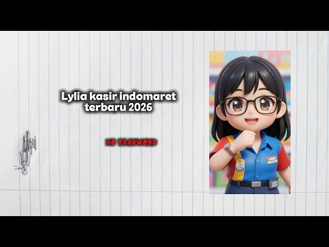 Lylia kasir Indomaret Terbaru No PW No Ribett!!