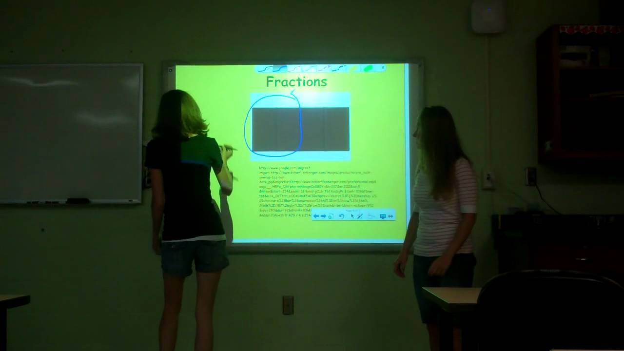 Smart Board Fractions Lesson for EDTL 3030 - YouTube