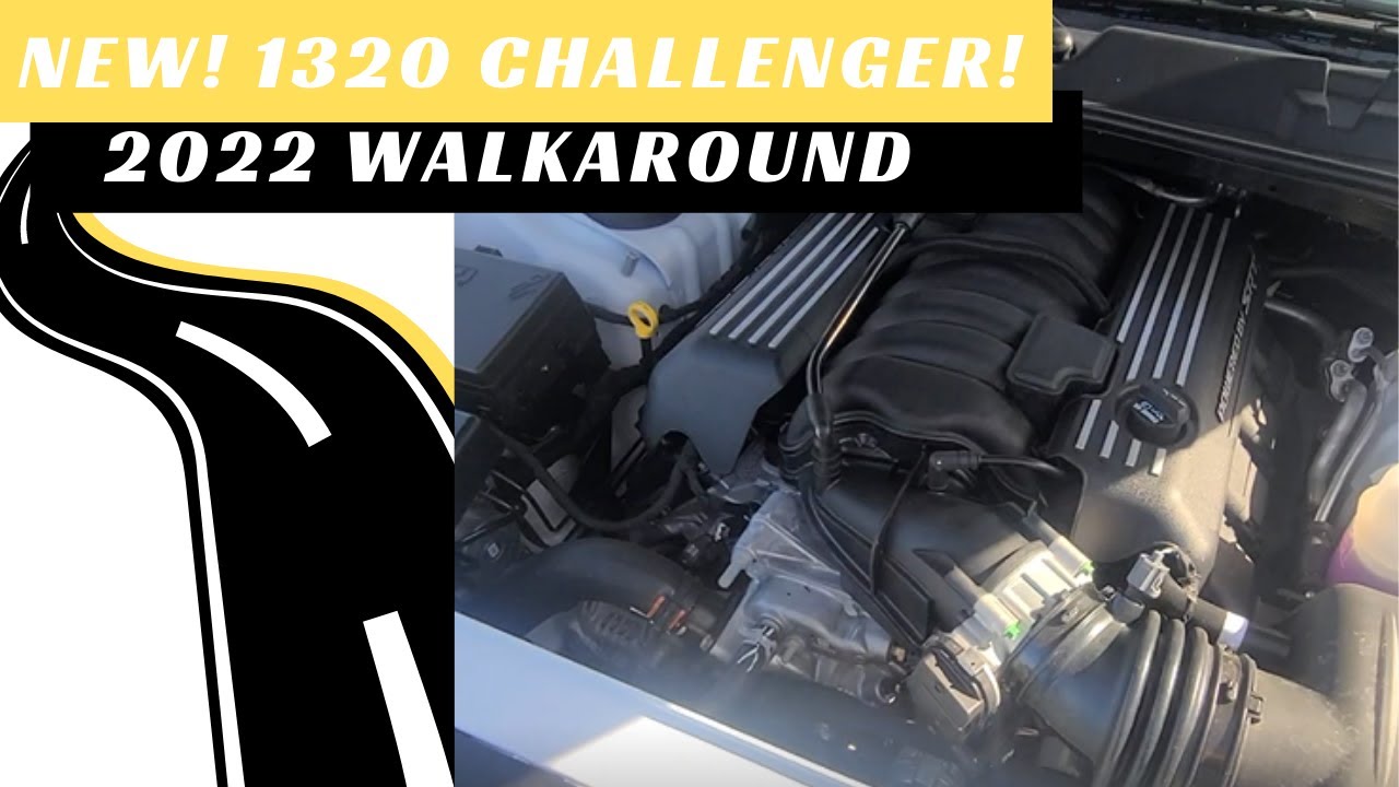 NEW! 2022 1320 Dodge Challenger Walkaround! - YouTube