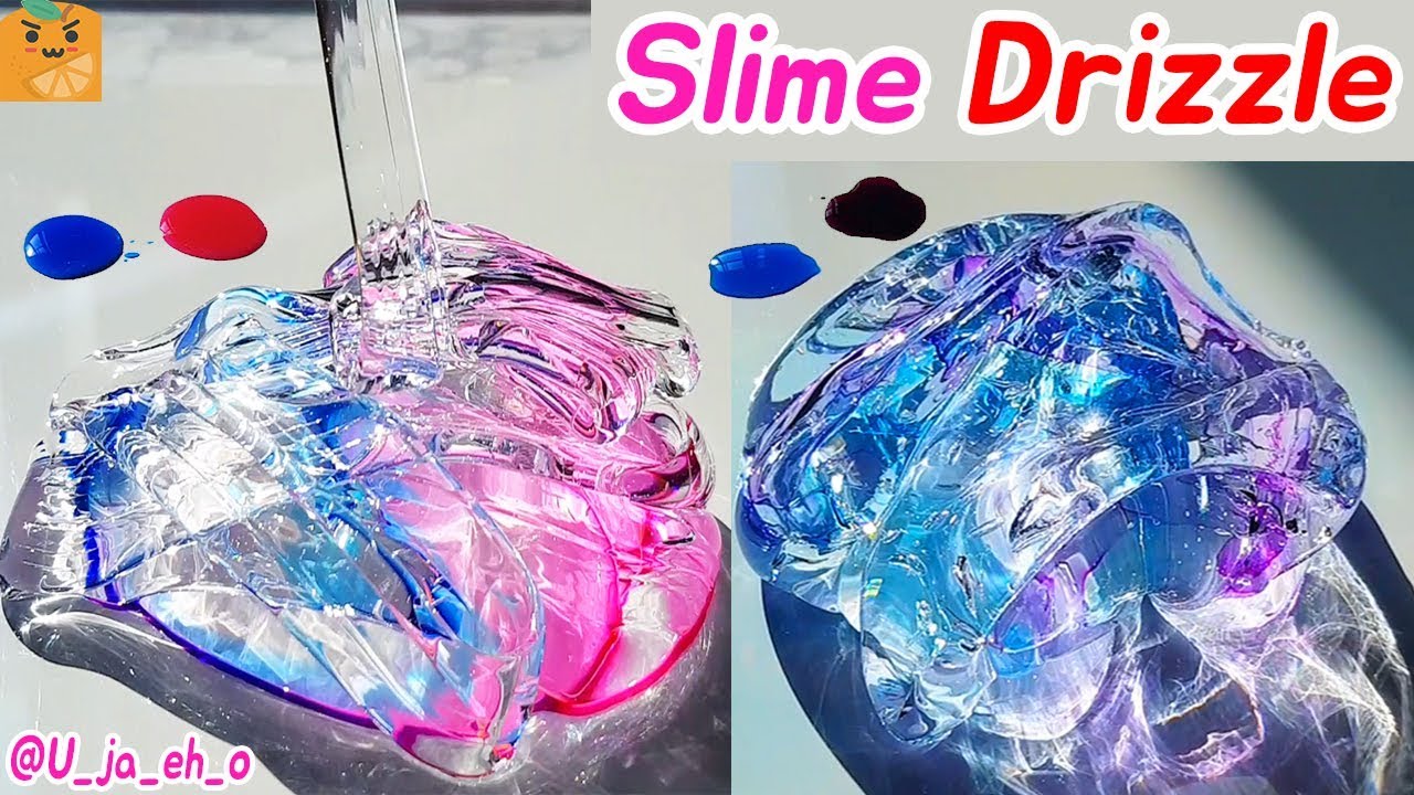 클리어 슬라임 드리즐 - 유만슬🍊 Clear Slime Drizzle - YouTube