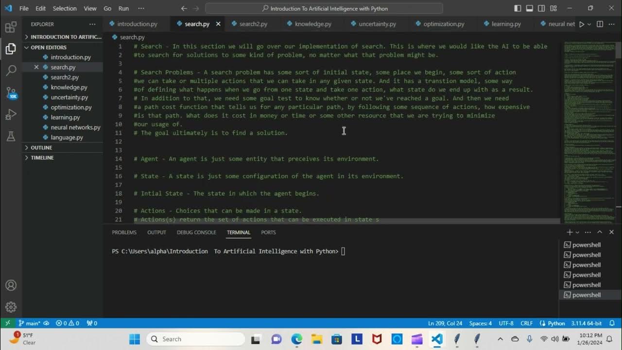 Python Papi / Introduction To Artificial Intelligence With Python Day 5 - YouTube