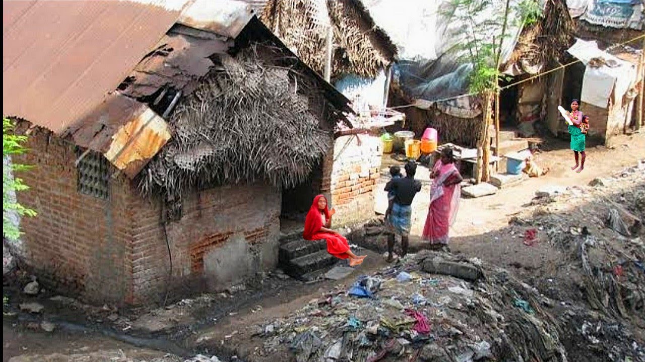 Life Of The Poor In India's Uttar Pradesh } Village In India } Rural ...