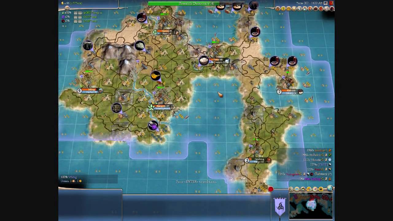 Let's Play Civilization IV - Ragnar 8 - YouTube