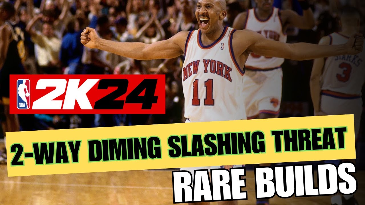 Rare builds NBA 2K24 Series vol. 42 2-way diming slashing threat - YouTube