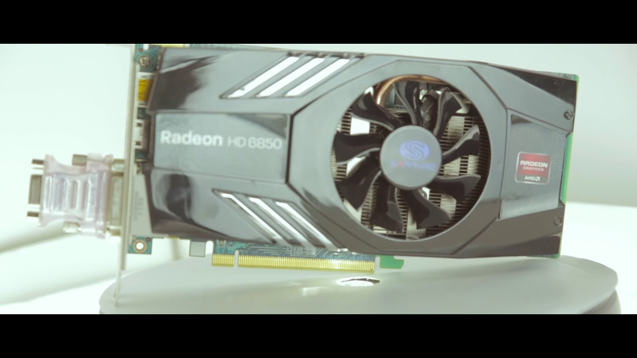 AMD Sapphire Radeon HD 6850 Graphics Card Review - YouTube