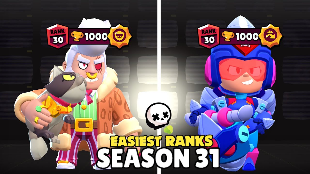 Top 5 Easiest Rank 30s In Brawl Stars🏆*TANKS EDITION* - YouTube