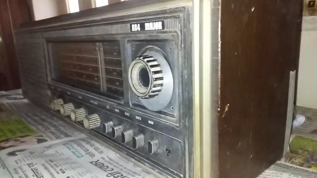 #Vintage Philips major 684 radio / #Vintage #radio #please_subscribe ...