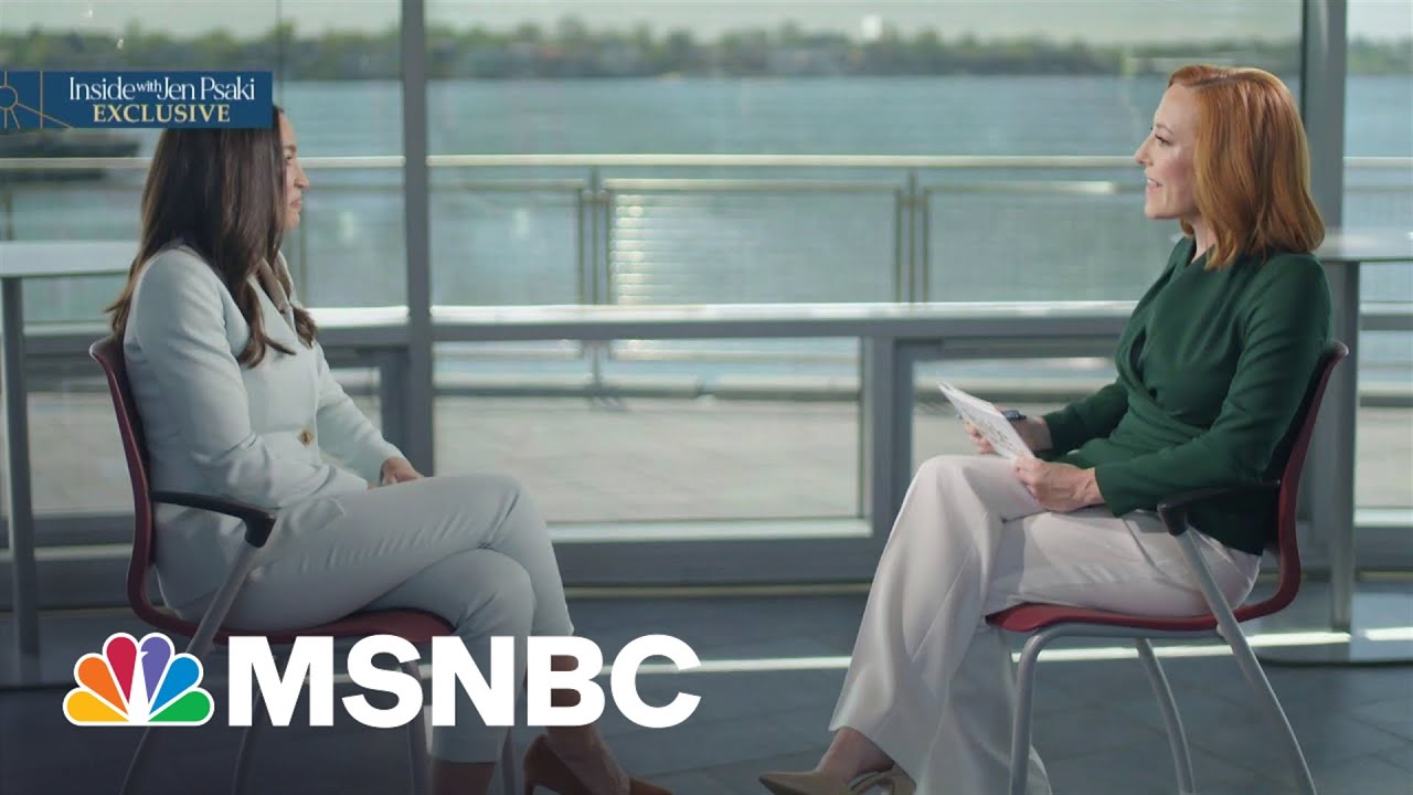 AOC and Jen Psaki talk abortion rights, the climate crisis, and her ...