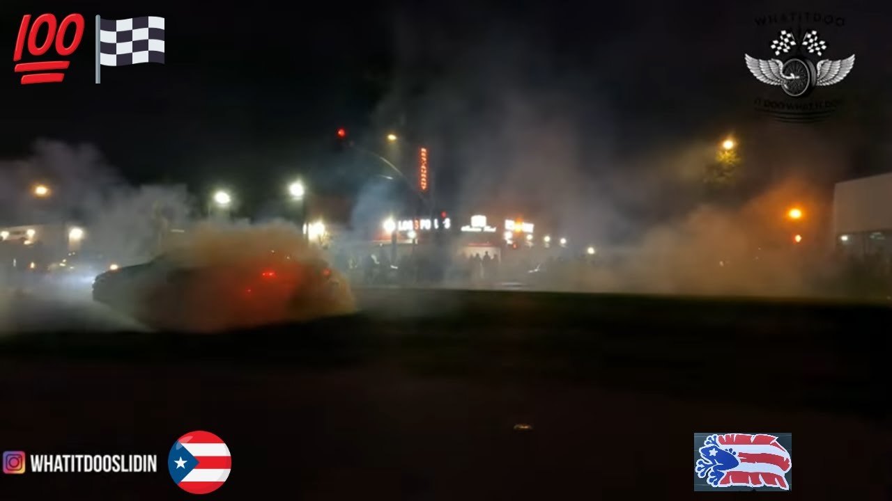 Late Night Takeover Two Wheel Luva Ooouside - YouTube