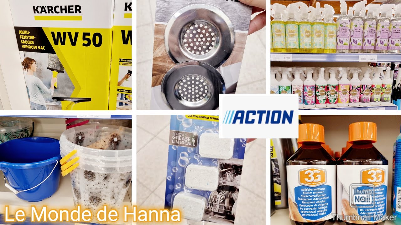 ACTION FRANCE ARRIVAGE 08-03 PRODUITS NETTOYANT- CLEAN HOME - YouTube