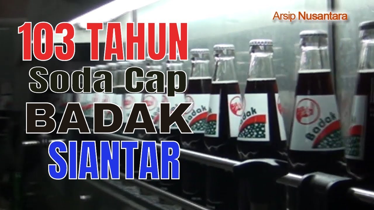 Soda Cap Badak, Minuman Legendaris Siantar Lebih Awal dari Coca Cola ...