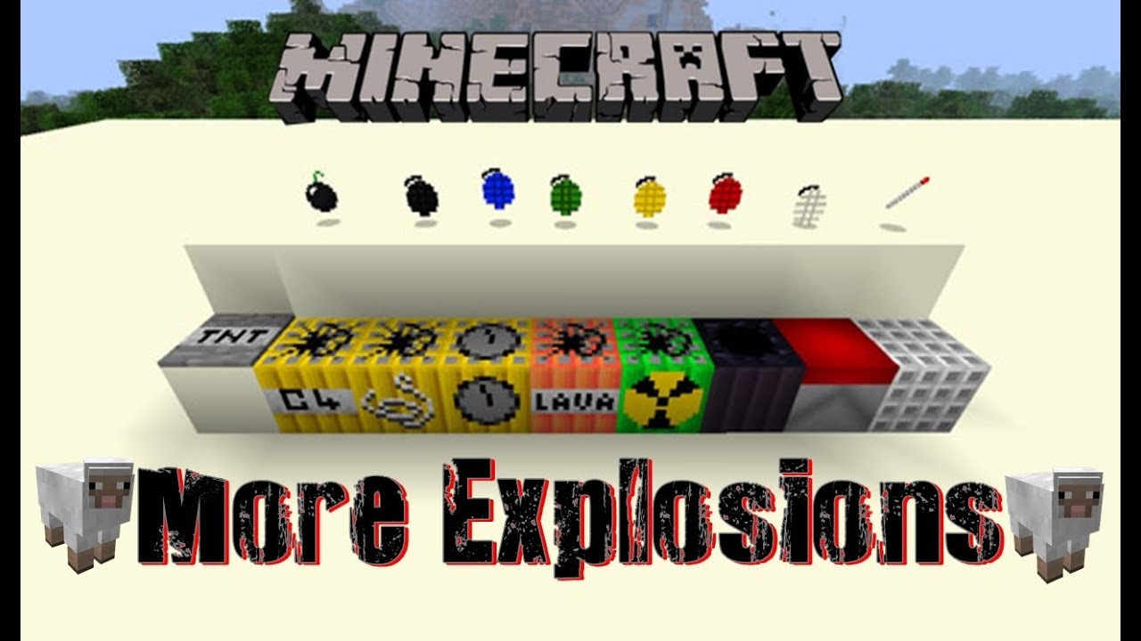 Minecraft 1.4.2 MODS, Como instalar More Explosives. - YouTube