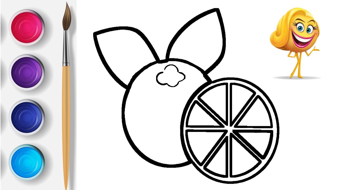 ☀️ Sunkissed Fun! Draw & Color a Sparkling Orange (Easy for Kids ...