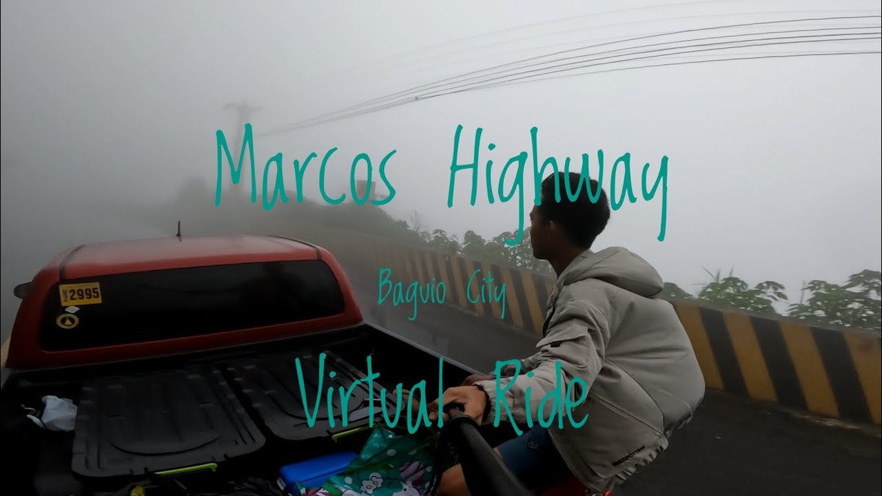 Virtual Ride | Marcos Highway Baguio City - YouTube