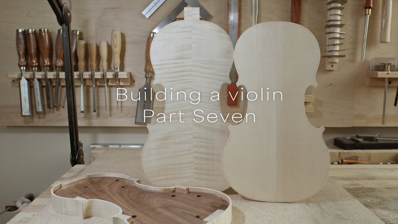 Project | Building a Violin : Part 7, the outline - YouTube