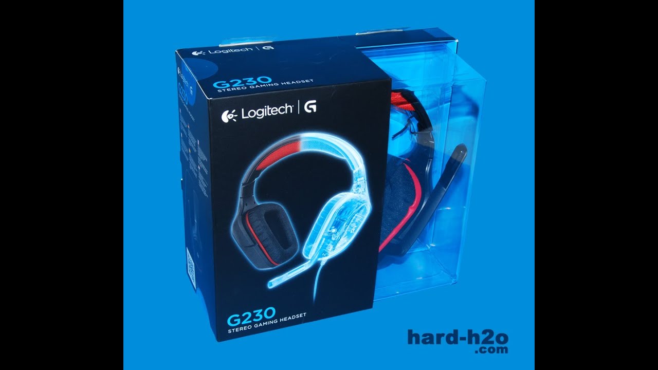 [UNBOXING] Déballage du micro-casque Logitech G230 Gaming! - YouTube