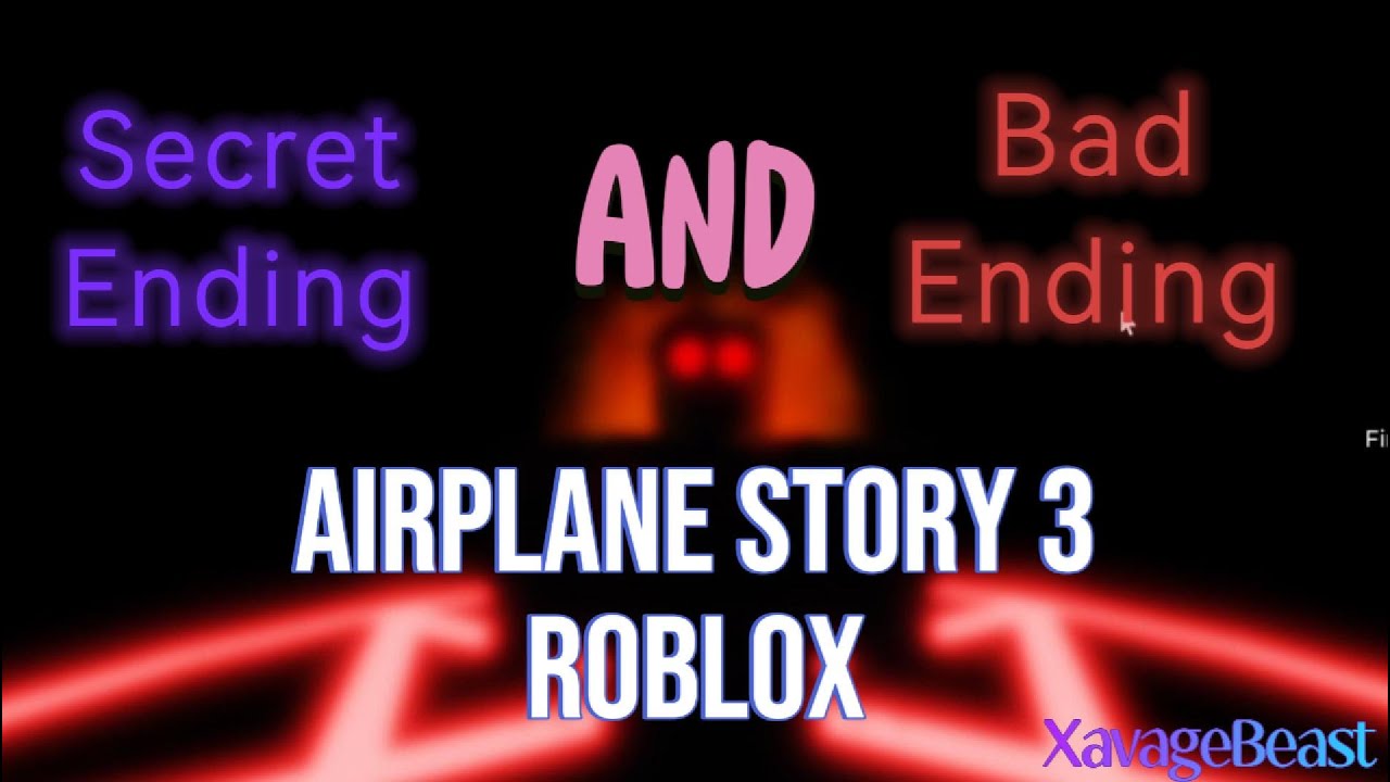 Airplane Story 3: Secret Ending And Bad Ending - YouTube