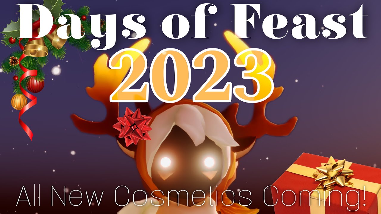 [BETA] Days of Feast 2023 - ALL New Items 🎁 So Festive + Cute 😭 Sky ...