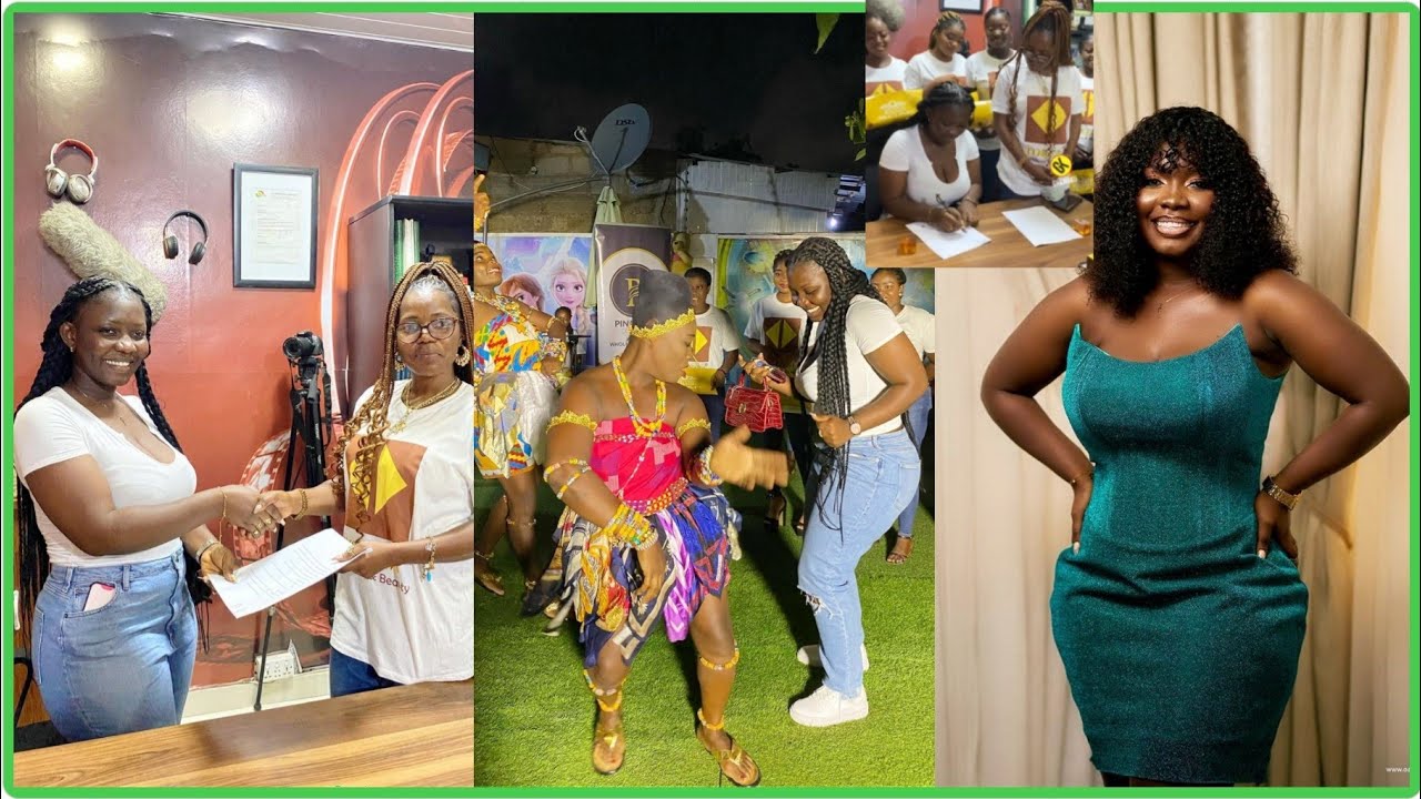 Congratulatons 2 tiktok Star Felicia Osei as she sign new ambassadorial ...