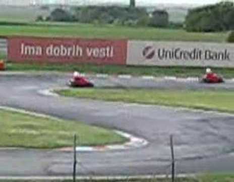 Beograd Autokomerc karting kvalifikacije 2008 - YouTube