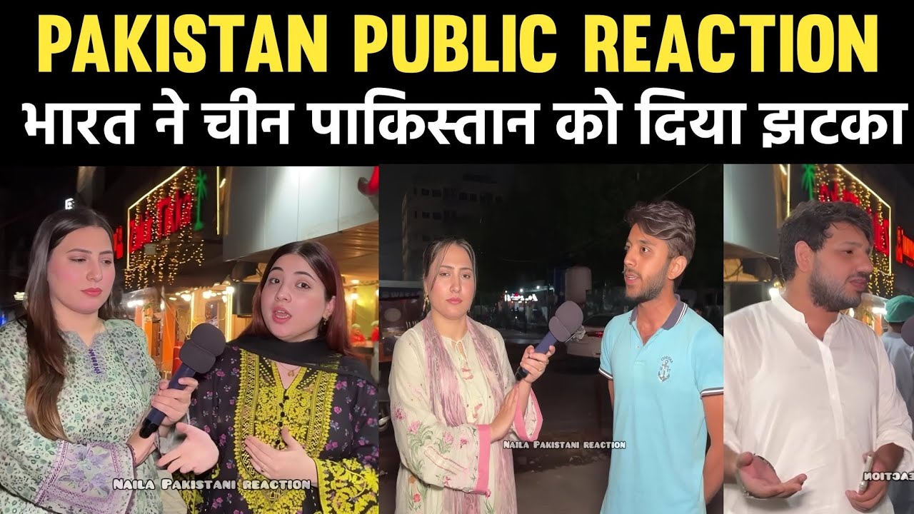 Pakistani Public Reaction On Narendar Modi latest speech - naila ...