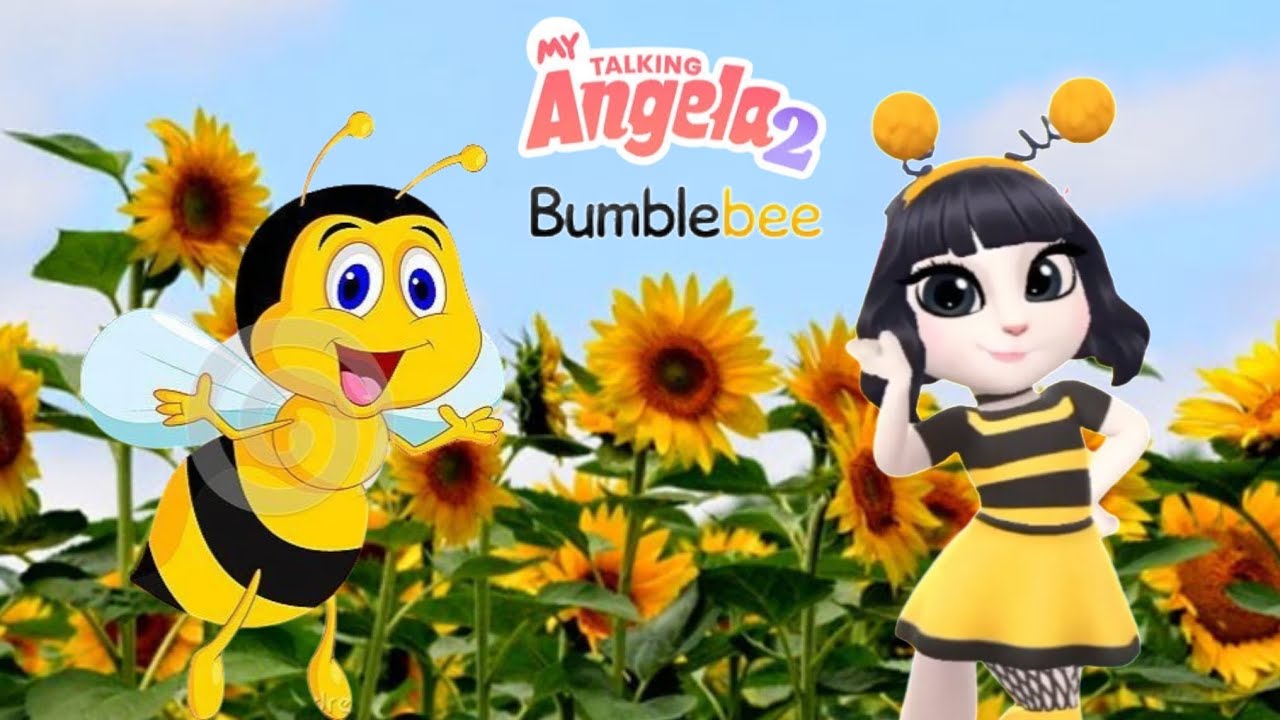 Make over My Talking Angela 2 VS Bumble Bee - YouTube