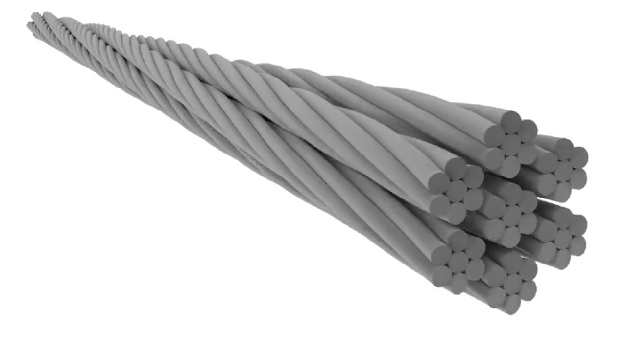 steel-cable-twisting - YouTube