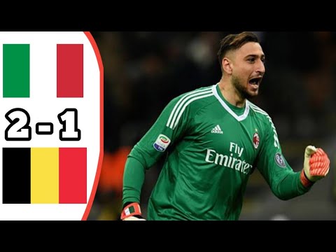 Belgium vs Italy 1 - 2 - All Goals & Extented Highlights - 2021 HD