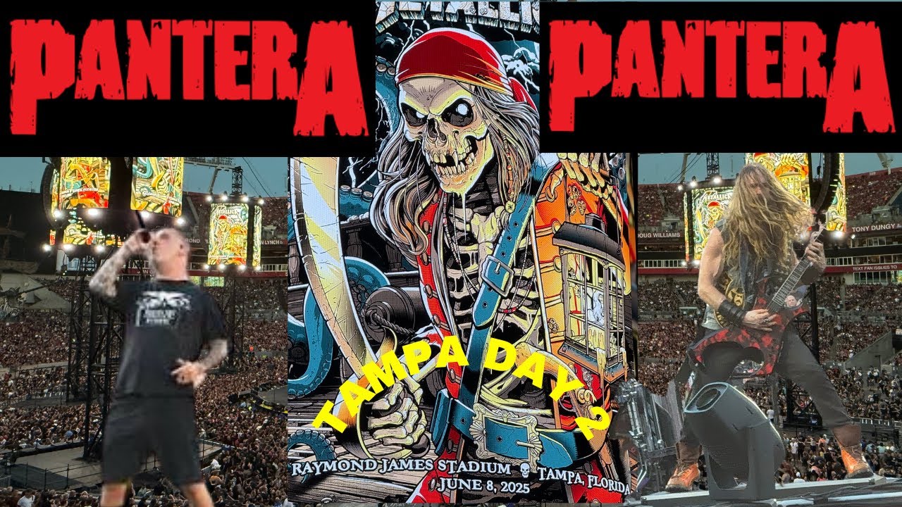 Pantera (4K Full Show & Up Front) ROCKS TAMPA HARD With Epic Crowd! 🤘 ...