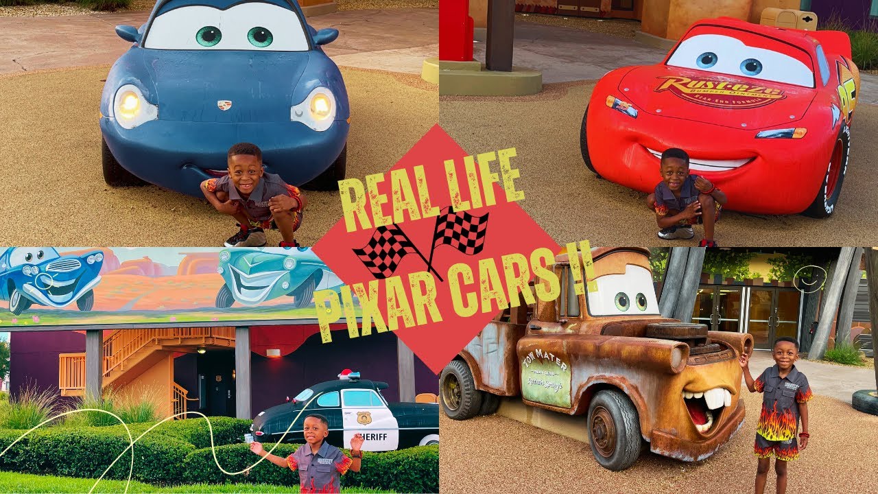 I found Real Life Disney Pixar Cars‼️at Radiator Springs 🔥LIGHTNING ...
