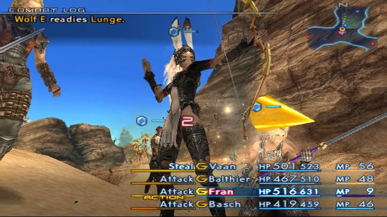 Final Fantasy XII,Eastersand,Rare Game:Nekhbet,Mark:Flowering Cactoid ...