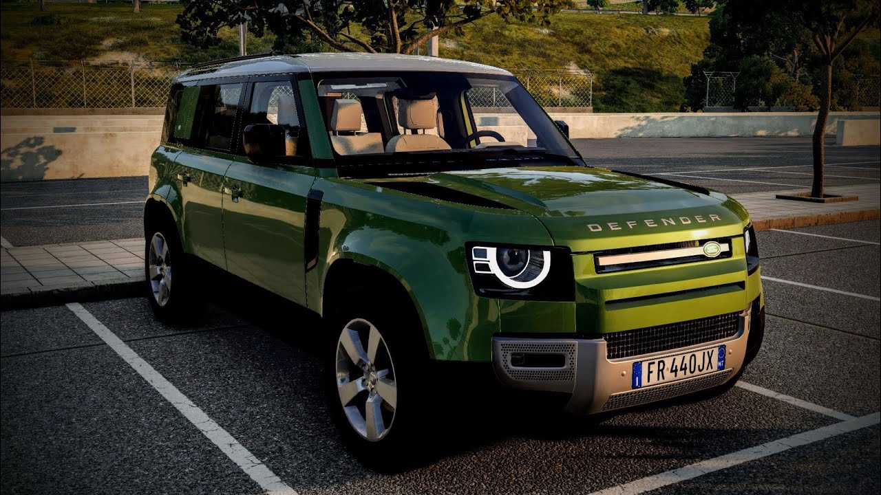 Realistic Drive with Land Rover Defender 110 D250 in Italy. BeamNG ...