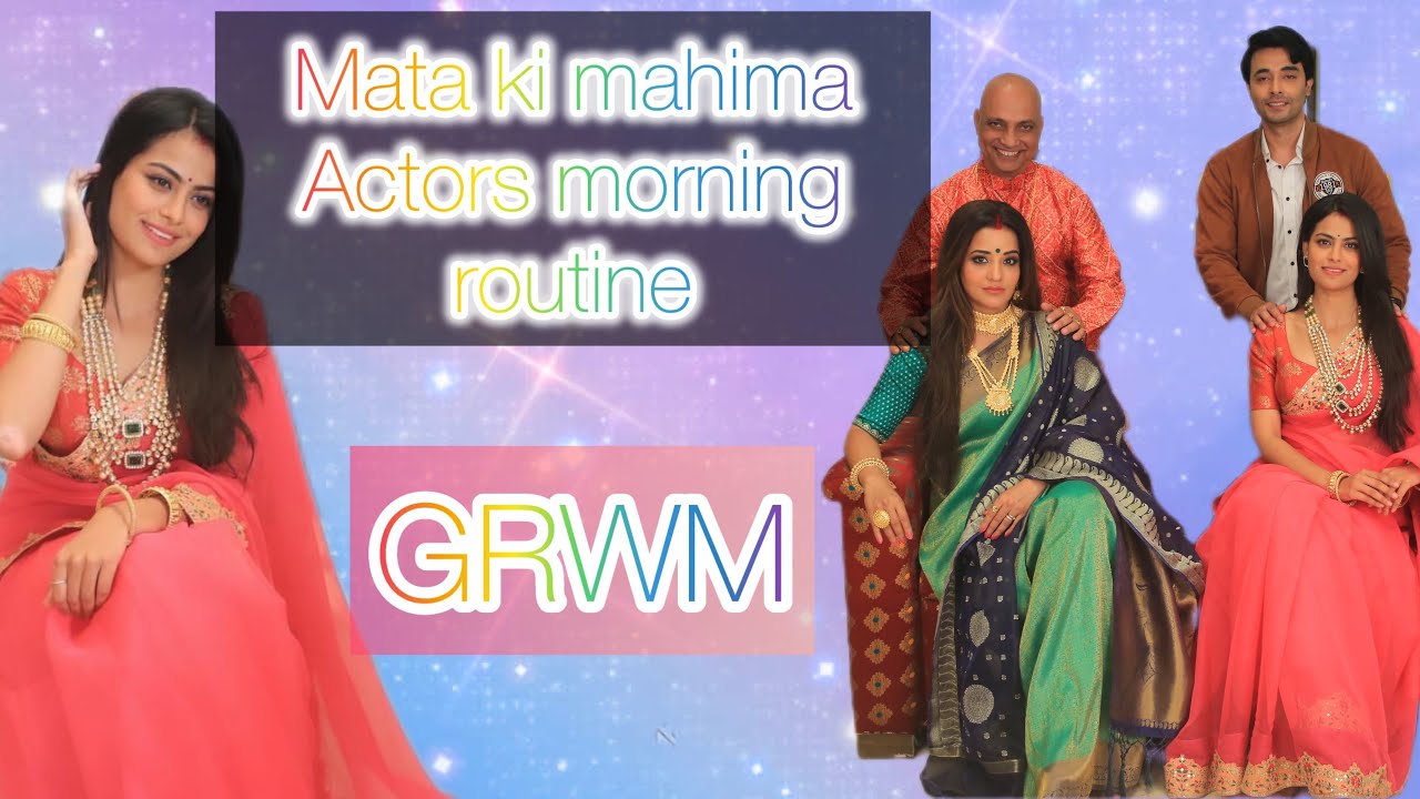 Actors morning routine on set , let’s GRWM - YouTube