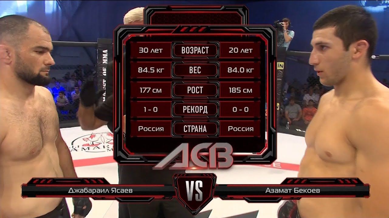 Джабраил Ясаев vs. Азамат Бекоев | Dzhabrail Yasaev vs. Azamat Bekoev ...