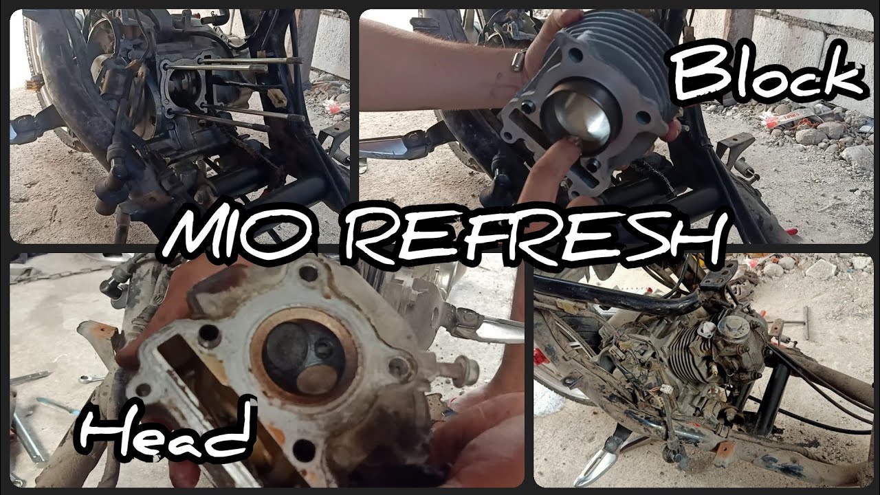 HOW TO REFRESH. MIO HEAD AND BLOCK. - YouTube