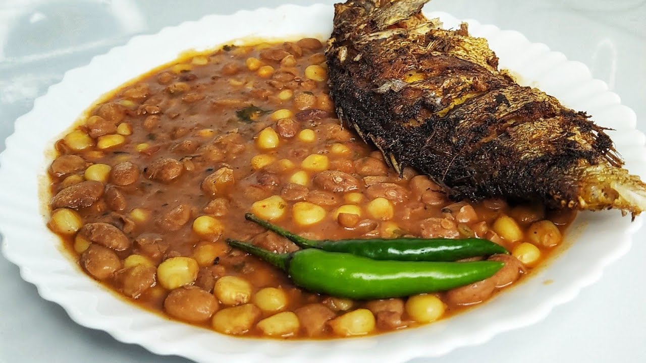 Mapishi rahisi ya kitheri/makande - YouTube