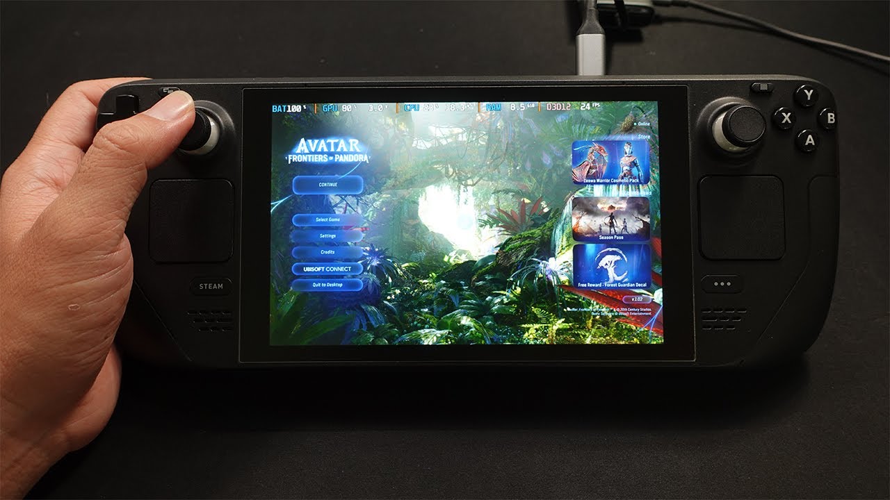 Avatar: Frontiers of Pandora - Steam Deck - YouTube