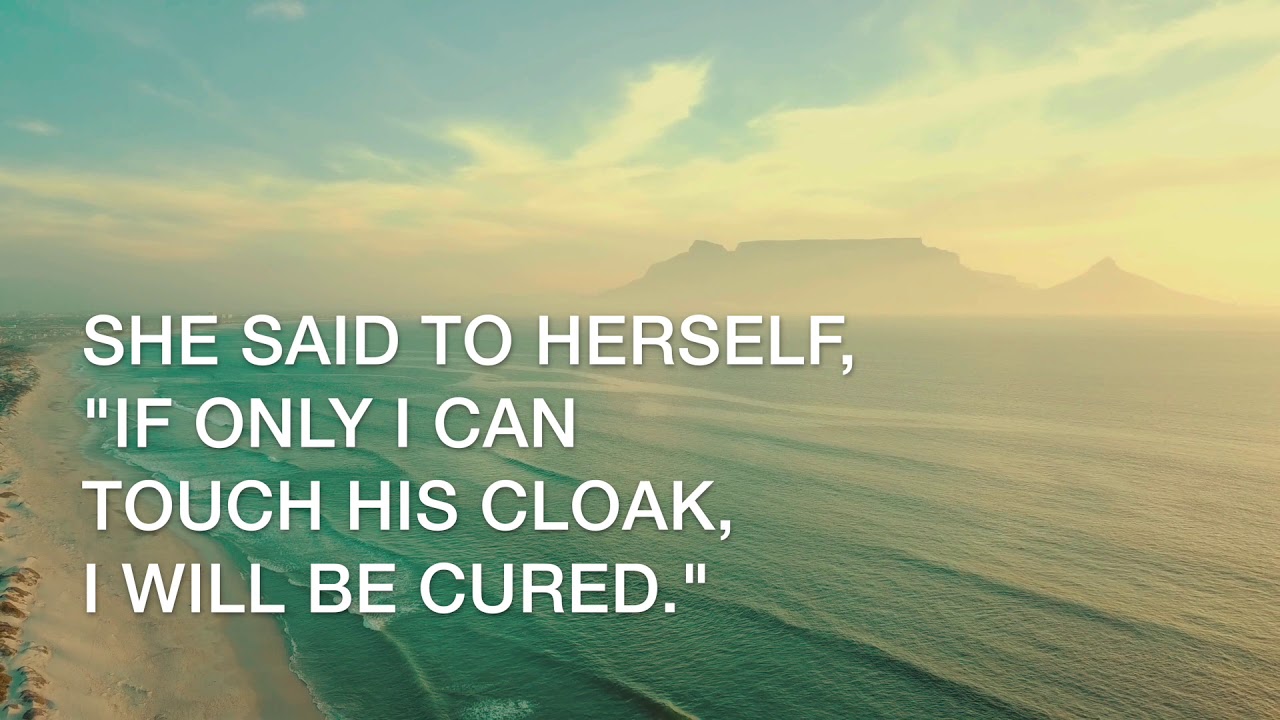 30 Second Meditation for Christians Scripture MATTHEW 9 20-22 How ...