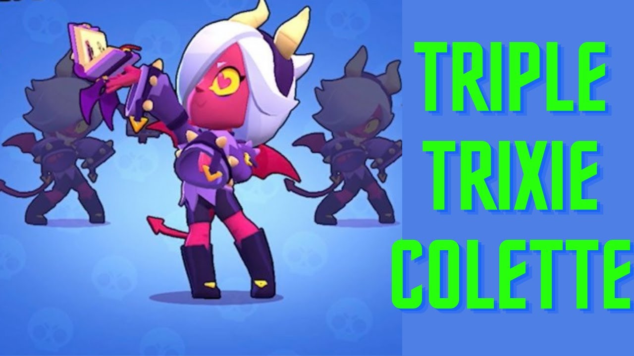 THE BEST TRIPLE TRIXIE COLETTE COMBO FOR RANK 25 l Brawl Stars GIVEAWAY ...