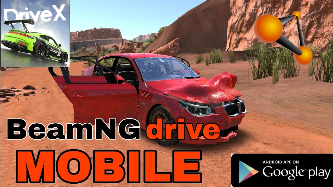 ///BeamNG drive Mobile///DriveX///Обзор копии легендарной игры на ...